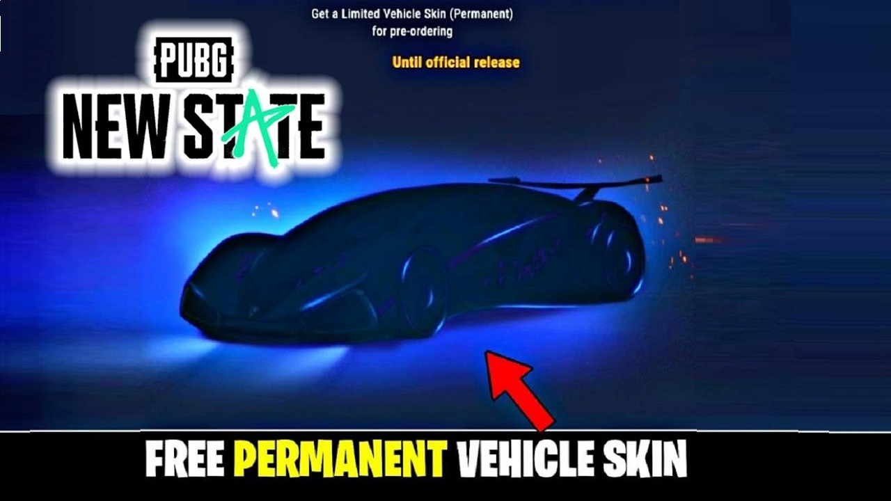 PUBG New State: Get a permanent vehicle skin on Launch, Check How?